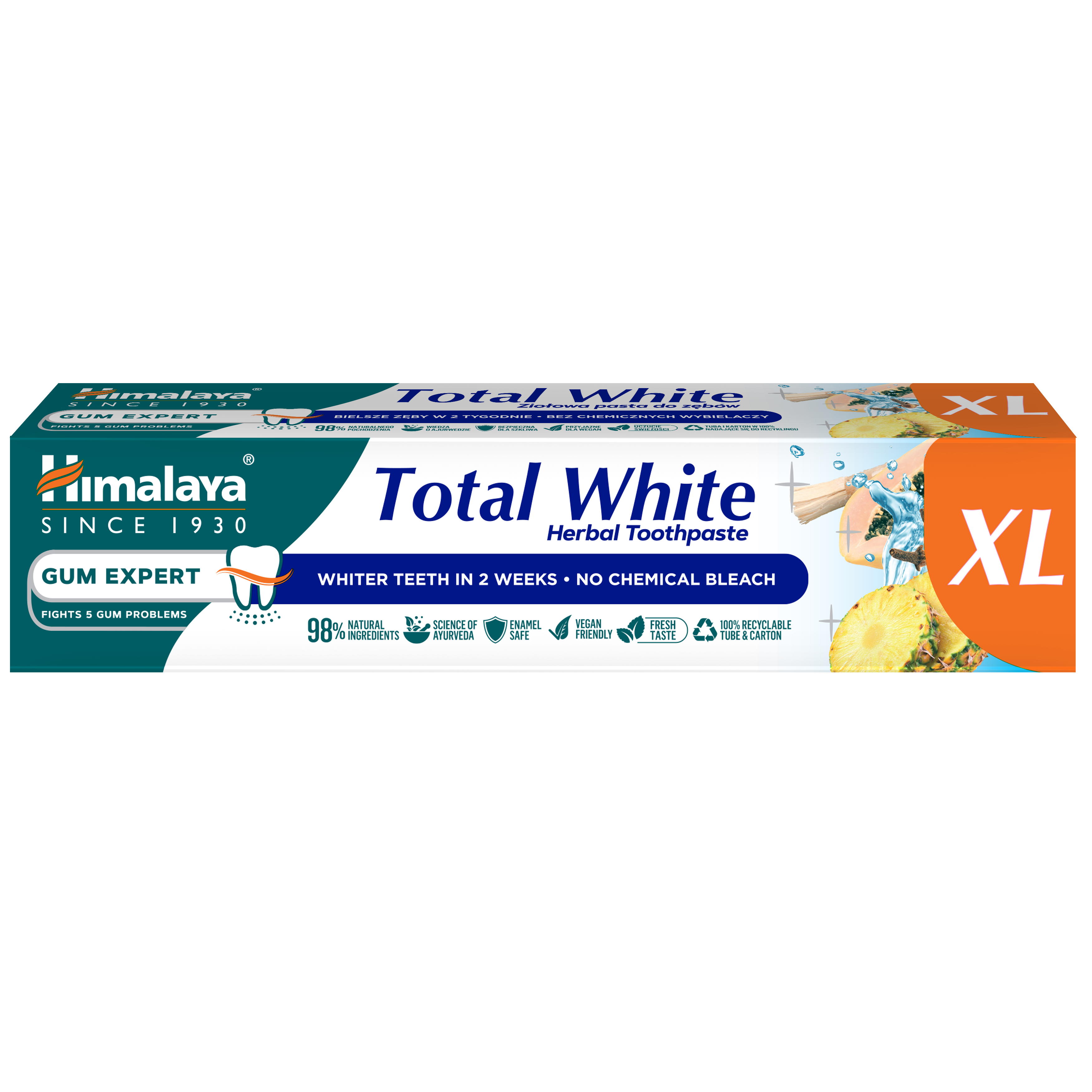 Himalaya Total White - Herbal Toothpaste – Himalaya Wellness (Europe)